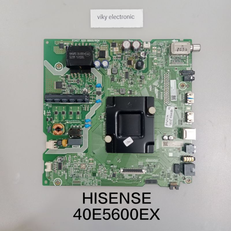 Jual HISENSE 40E5600EX mainboard mb modul mobo mesin tv led HISENSE 40E5600EX | Shopee Indonesia
