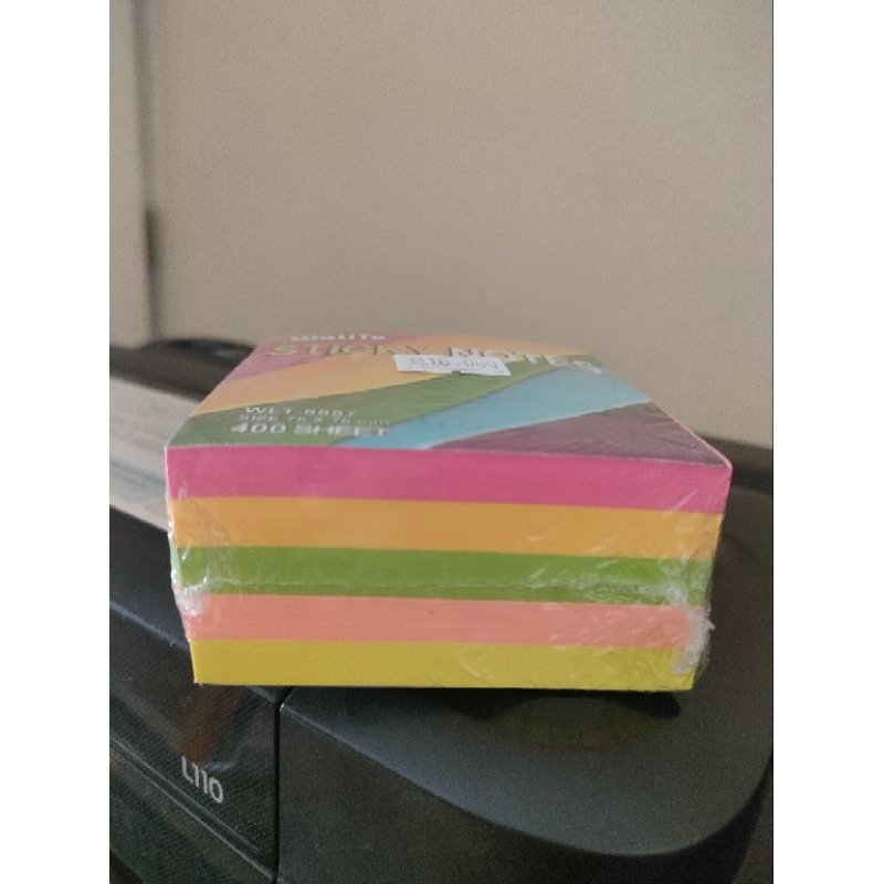 Jual memo stick sticky notes kertas memo label kertas tempel 76x76 mm ...