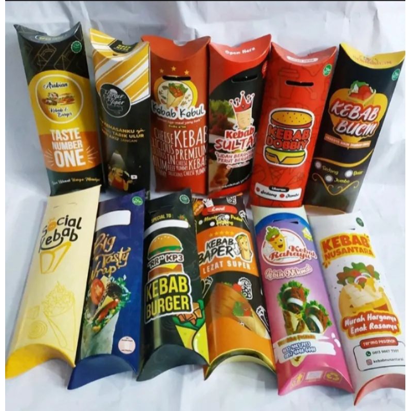 Jual kemasan kebab isi 100 lembar | Shopee Indonesia