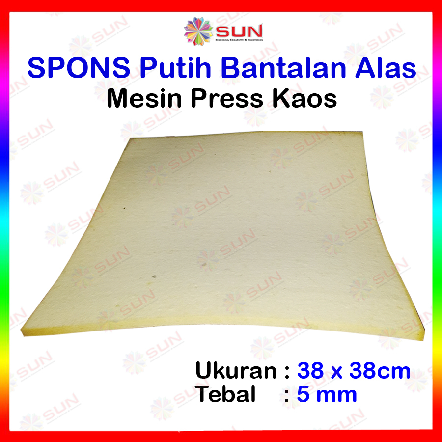 Jual Spons / Busa Tahan Panas untuk Alas Mesin Press Sablon Kaos ...