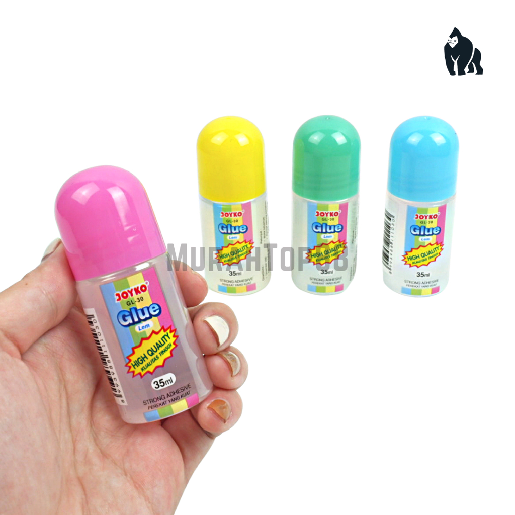 Jual Lem Cair Joyko 35 ml GL-30 Colorful / Liquid Glue Kecil Tutup ...