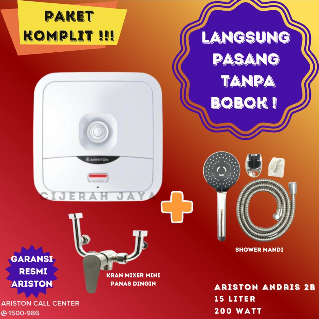 Jual WATER HEATER LISTRIK ARISTON 15 LITER KOMPLIT TANPA BOBOK + KRAN ...
