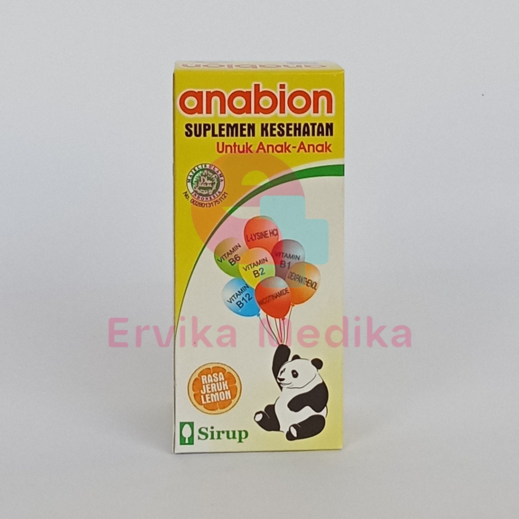Jual ANABION SIRUP SYRUP MULTIVITAMIN MENINGKATKAN NAFSU NAPSU MAKAN ...