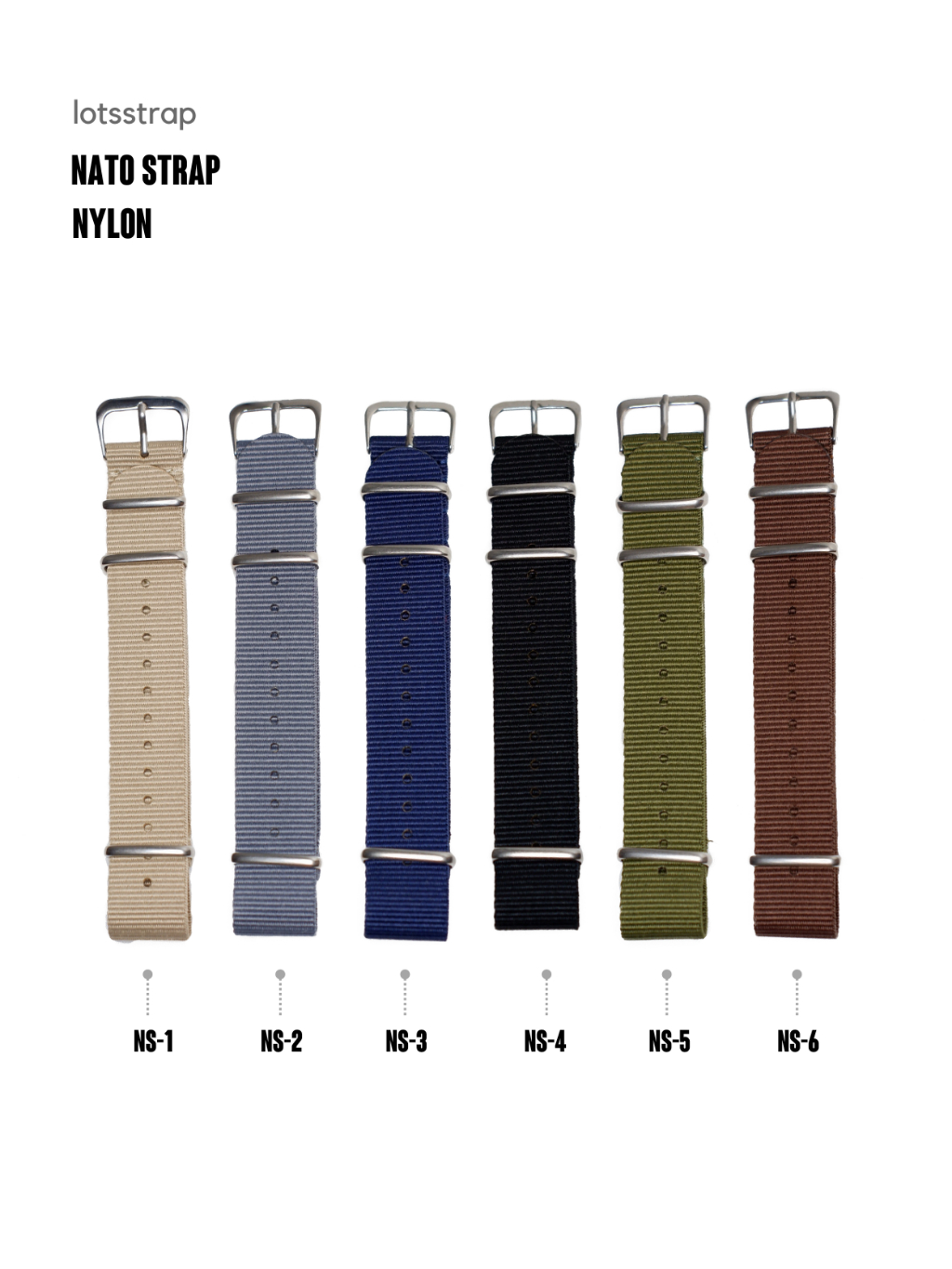 Jual Tali Jam Tangan Nylon Kanvas Kalep Nato Strap Katalog Warna Motif ...