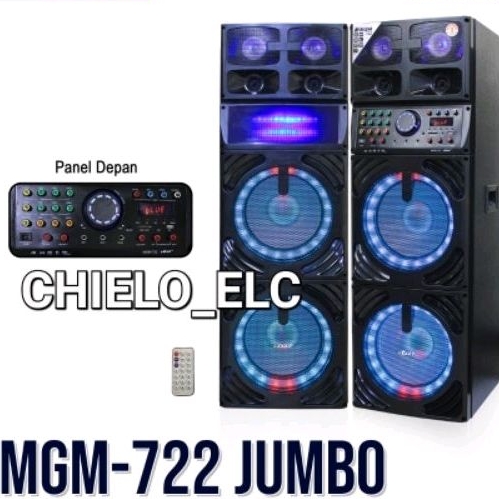 Jual Speaker aktif dat mgm722 jumbo 12"x4, speaker aktif dat mgm522 10"x4, mgm522 bluetooth ...
