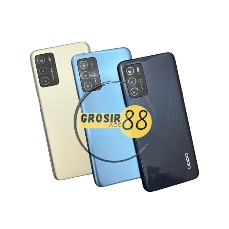 Jual BACK CASING HOUSING FULLSET BACKDOOR + BEZEL OPPO A16 / A54s ...