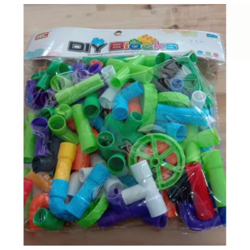 Jual MAINAN ANAK EDUKASI/MAINAN BONGKAR PASANG BLOCK PIPA SUSUN BALOK ...