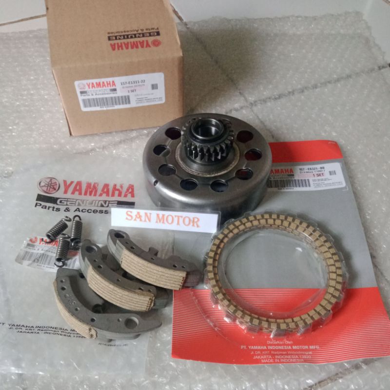 Jual Mangkok Ganda Plus Kampas Ganda Plat Kopling Yamaha Jupiter MX Old Kualitas ORI. | Shopee ...