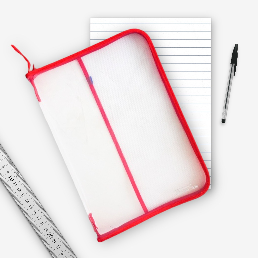 Jual Harga dapat 3 pcs Map Plastik Zipper Bag Resleting Folio Zipper ...