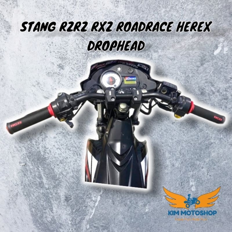 Jual KIM - Stang stir RZR RXZ Drophead nunduk Herex Roadrace pnp CB150R ...
