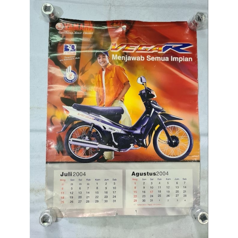 Jual Kalender Lama Motor YAMAHA VEGA R | Shopee Indonesia