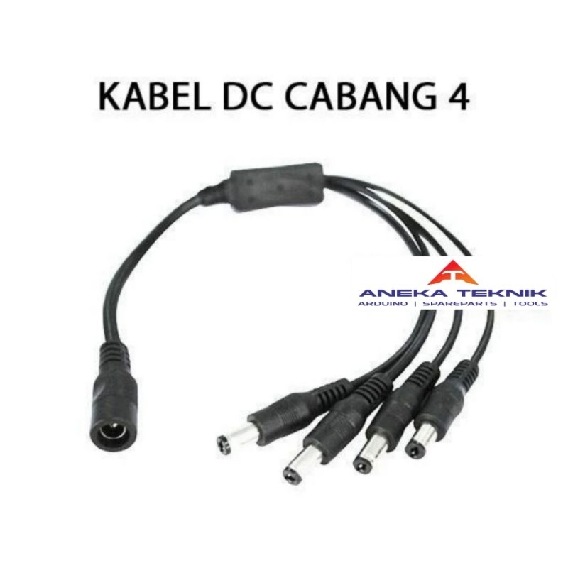 Jual Kabel Jack DC Cabang 4 | Shopee Indonesia