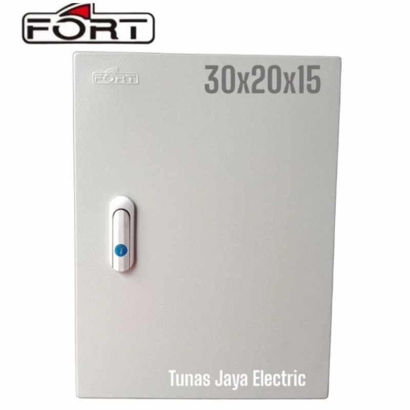 Jual Box Panel Metal 30x20x15 INDOOR IP55 FORT (PREMIUM) | Shopee Indonesia