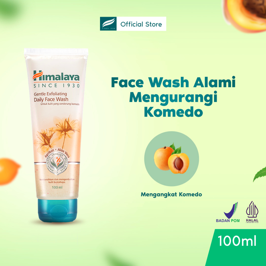 Jual Himalaya Gentle Exfoliating Daily Face Wash 100ml - Sabun Cuci ...