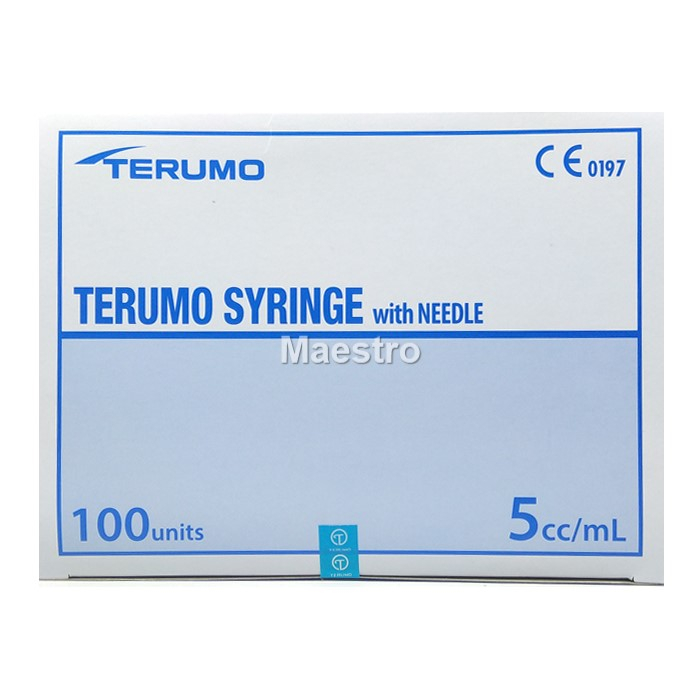 Jual Terumo Spuit Syringe 5cc 5mL 5 cc mL Eceran Satuan Per Pcs ...