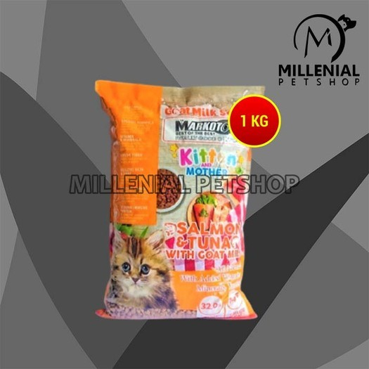 Jual Makanan Kucing MARKOTOP Repack 1 kg cat food MARKOTOPS 1kg Dry ...