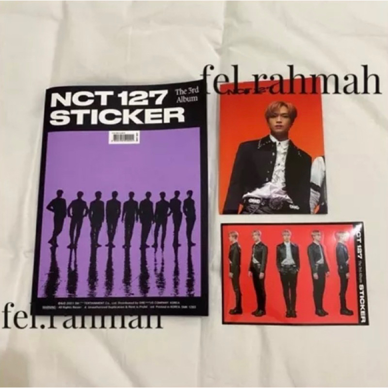 Jual NCT 127 Sticker Album only | Shopee Indonesia