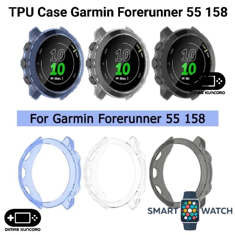 Jual TPU Case Garmin Forerunner 55 158 silicone silicon casing ...