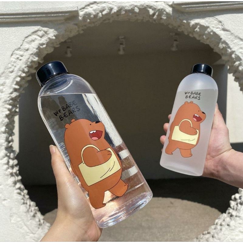 Jual Botol We Bare Bears Kapasitas 1 Liter Botol Minum Lucu | Shopee ...