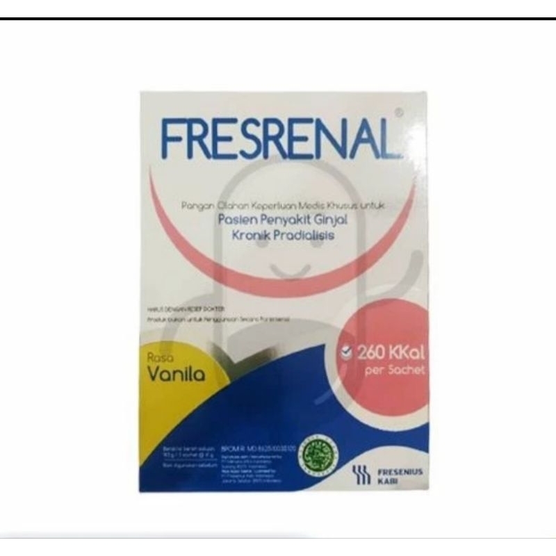 Jual FRESRENAL RASA VANILA 61 GRAM BOX 3 SACHET | Shopee Indonesia