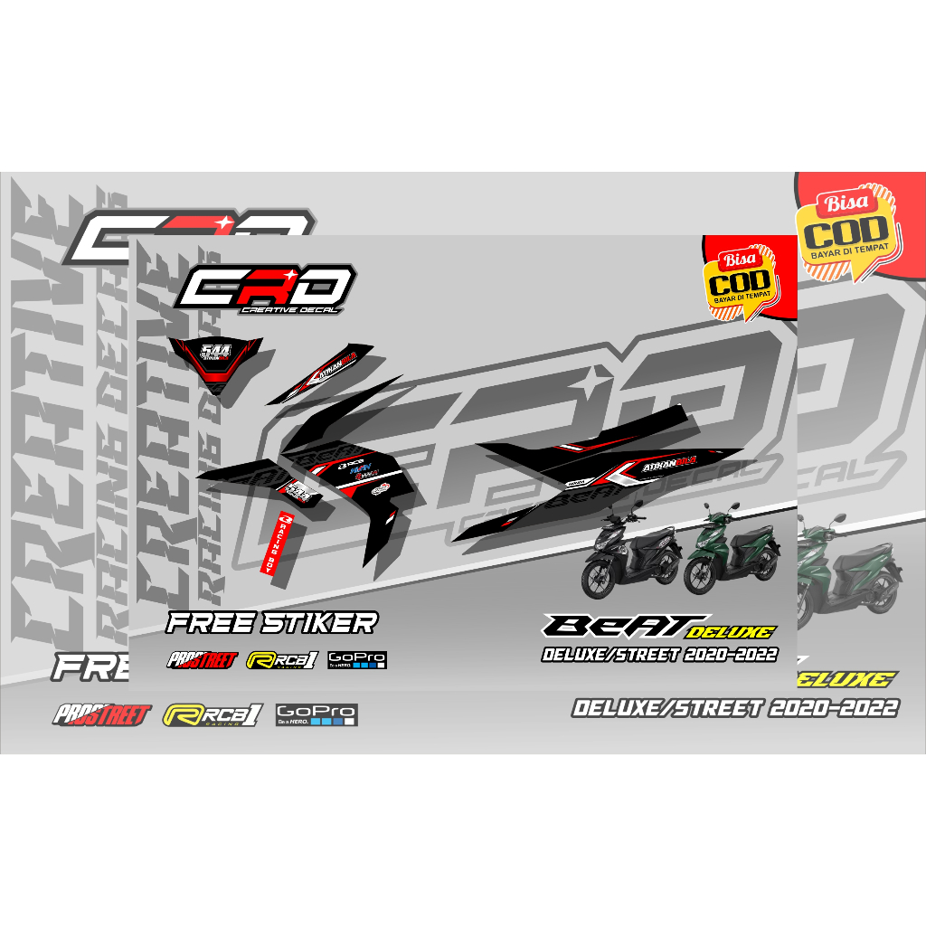 Jual Striping beat deluxe simple striping beat deluxe 2023 striping ...