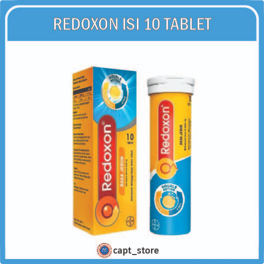 Jual Redoxon 10 Tablet Triple Action (vit C, vit D & zync) | Shopee ...