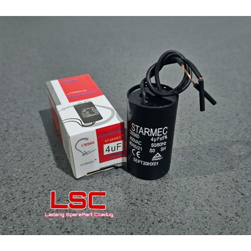 Jual Kapasitor 4 Uf SMC Capasitor 4Uf Mikro Farad | Shopee Indonesia