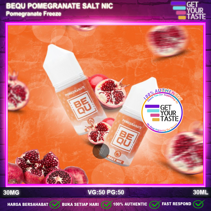 Jual Liquid Bequ Pomegranate Salt Nic 30ML Beku Saltnic by Poda ...