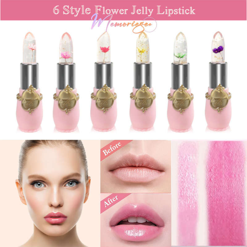 Jual COD&Ready Lipstick Jelly Transparant Moisturizing Lipstik Color ...