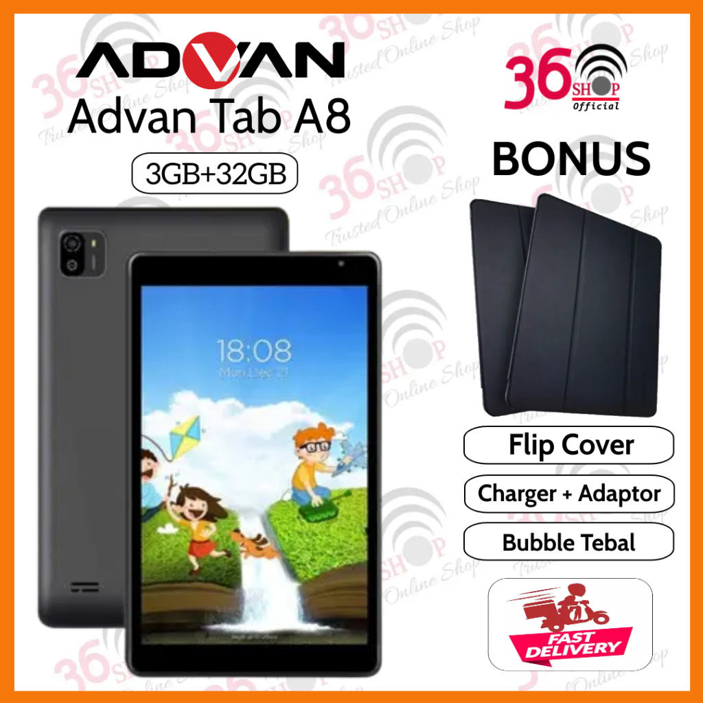 Jual Advan Tab A8 3GB+32GB 2022 Garansi Resmi 1 Tahun | Shopee Indonesia