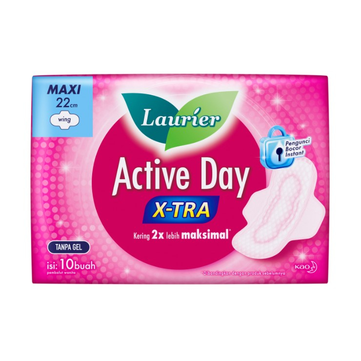 Jual Laurier Flexi Protect / Maxi - Super Maxi - Extra Maxi / Active ...