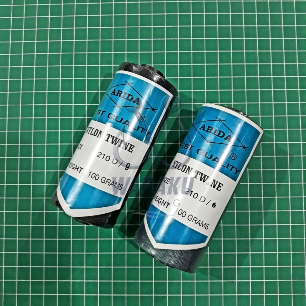Jual Benang Nylon Spool ARIDA 100 gr/roll 100% Nylon | Shopee Indonesia