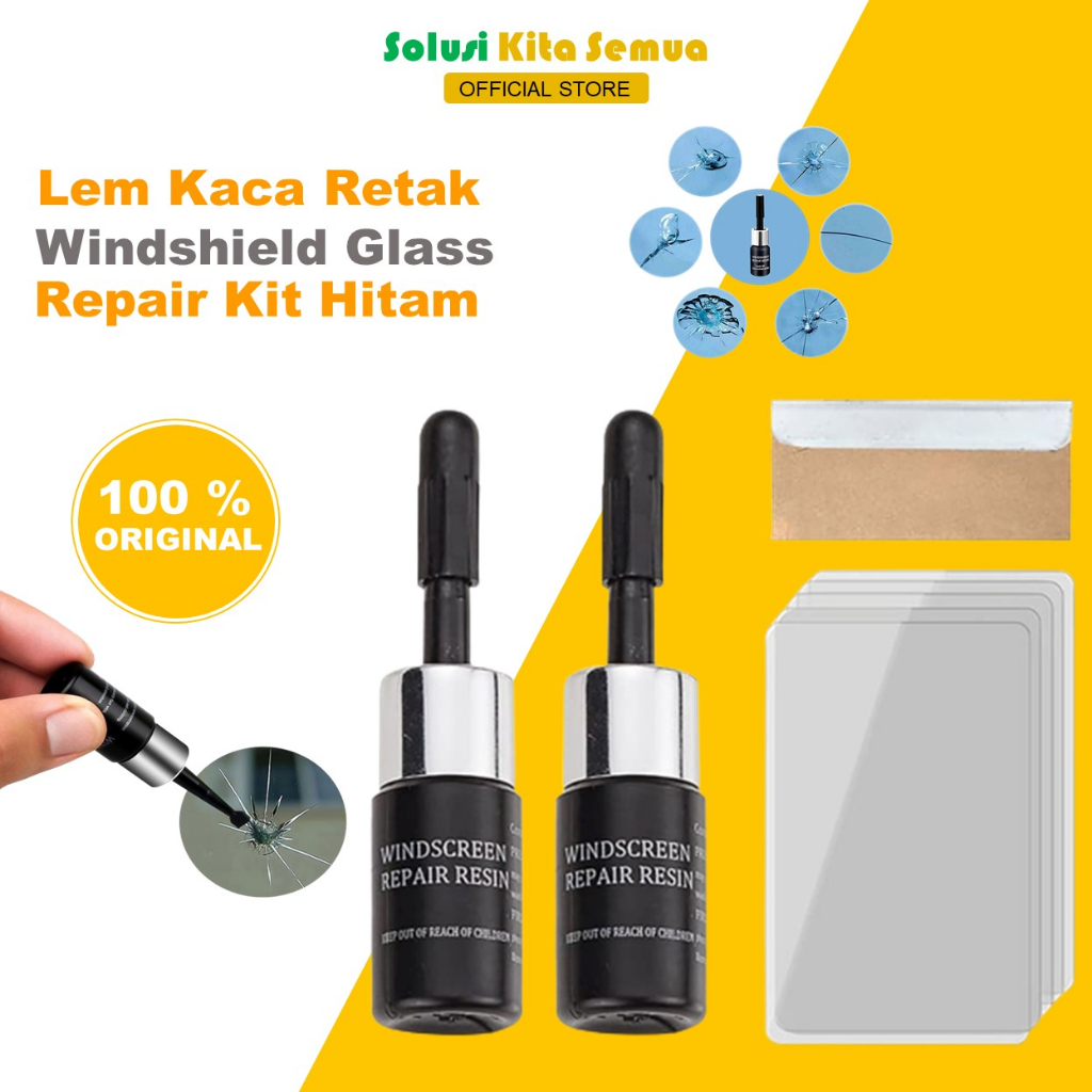 Jual Lem Kaca Retak Mobil Layar Hp Serbaguna Windshield Crack Glass Repair Original | Shopee ...