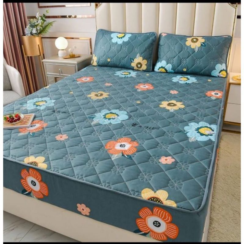 Jual Sprei Anti Air Waterproof / Sprei Protektor import motif seperai ...