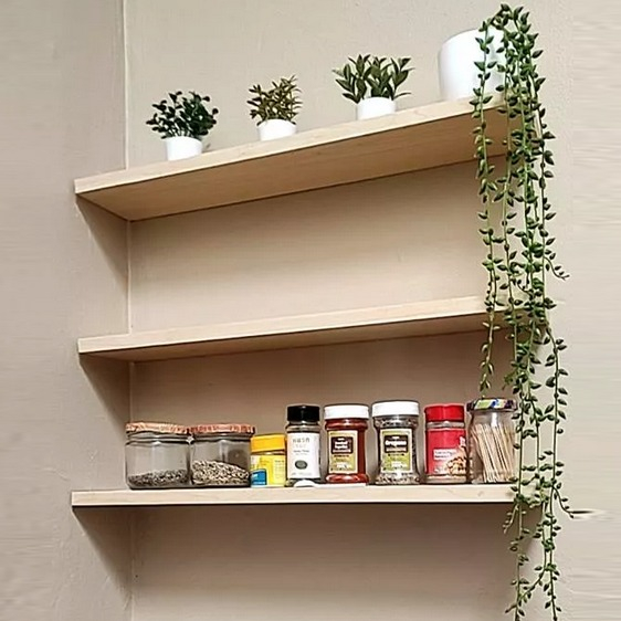 Jual Rak Dinding Tempel Serba Guna Ambalan Motif Kayu Rak Vintage Buku ...