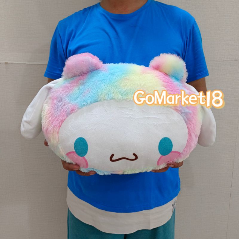 Jual Bantal dan Boneka Sanrio Kuromi My Melody Cinnamoroll Pompompurin Rainbow Lembut Soft ...