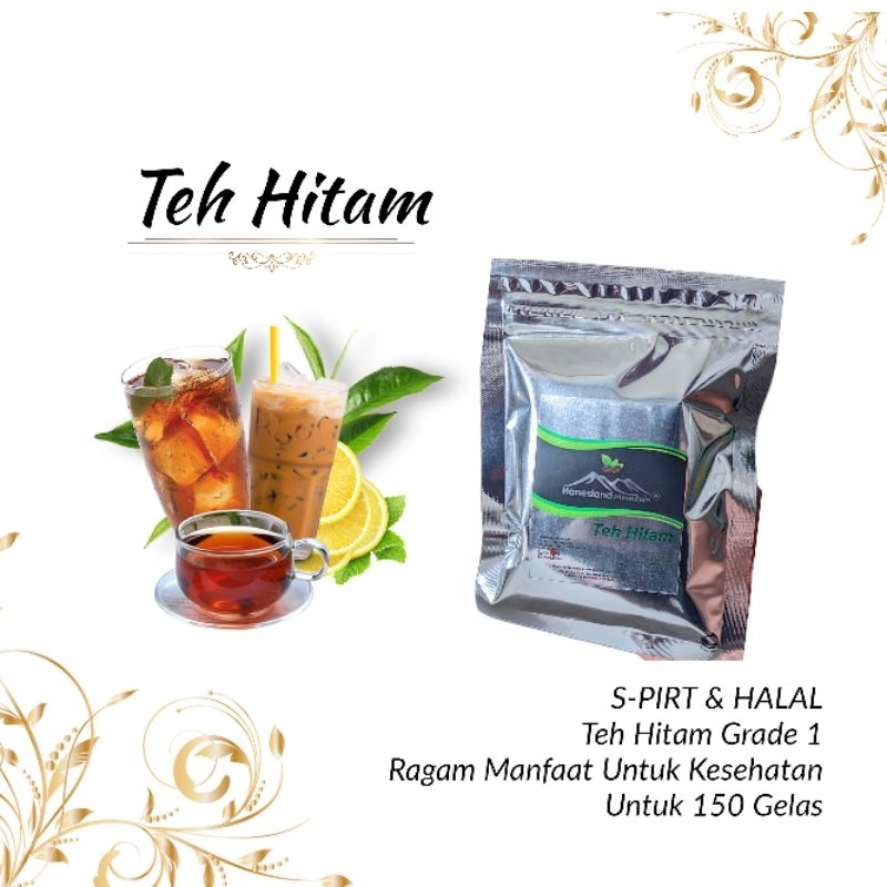 Jual Teh Hitam - Black Tea CTC 150Gr Thai Tea - Milk Tea | Shopee Indonesia