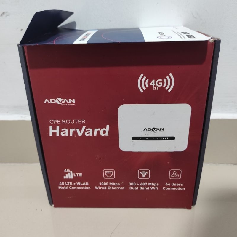Jual Advan CPE Router Harvard Modem 4G | Shopee Indonesia