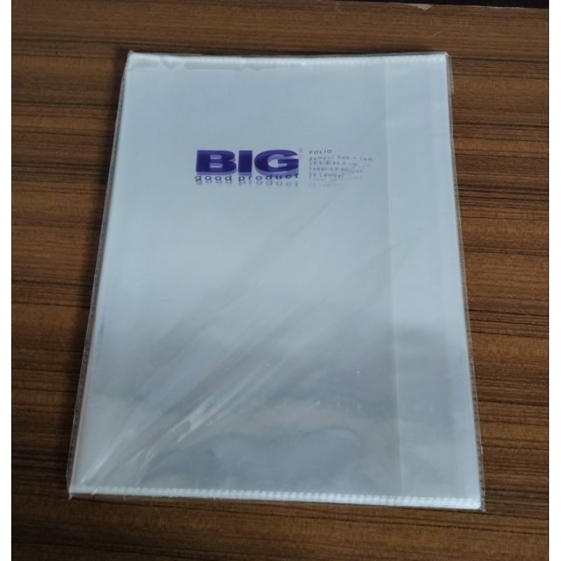 Jual Sampul Buku Plastik Bening uk. Folio / Sampul Transparan uk. Folio ...