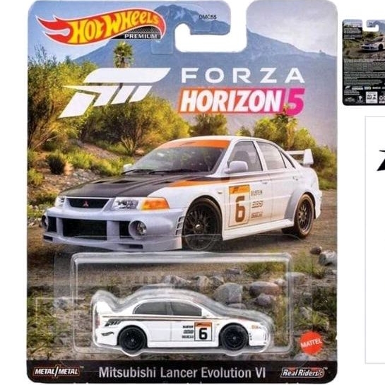 Jual HOT WHEELS MITSUBISHI LANCER EVOLUTION VI EVO 6 FORZA HORIZON 5 ...