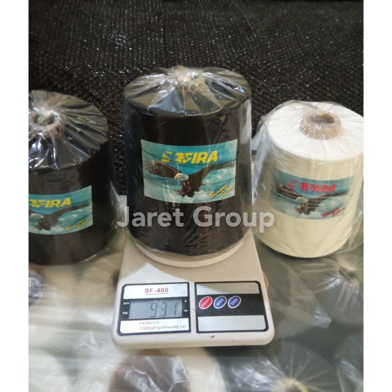 Jual Premium Benang palet sekoci hitam benang spull bordir SAFIRA 1 Kg ...