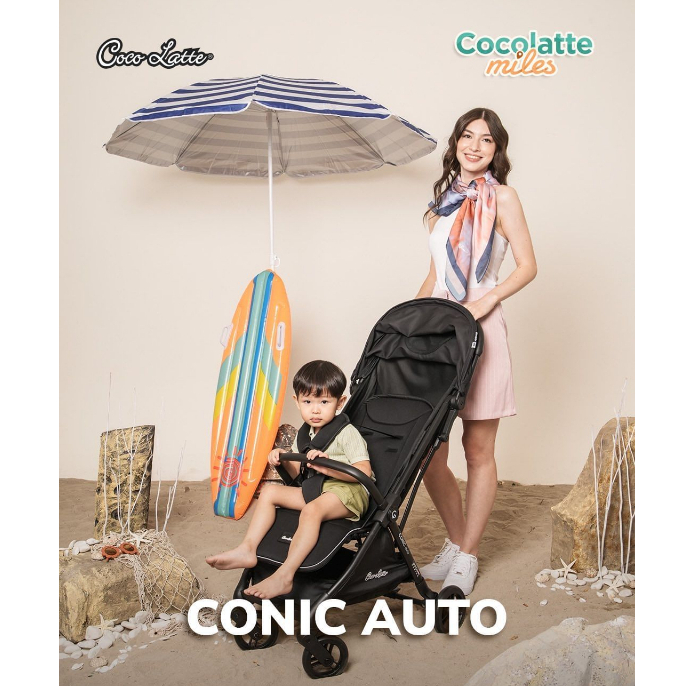 Jual Stroller Cocolatte Conic Auto Autofold Compact / Kereta Dorong ...