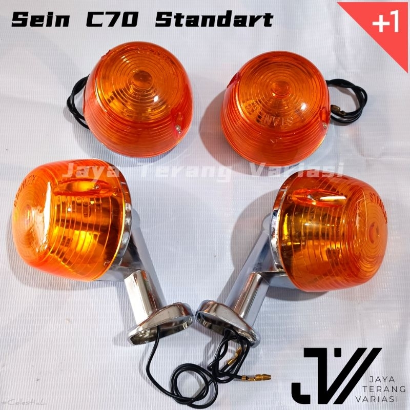 Jual Lampu Sein Sen Depan Belakang C70 Besi pispot | Shopee Indonesia