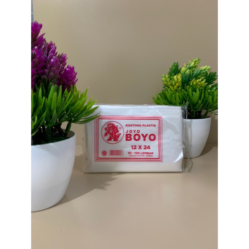Jual Kantong Plastik JOYO BOYO 12x24 1/4kg 1/2kg 1kg 2kg 3kg Grosir HD ...