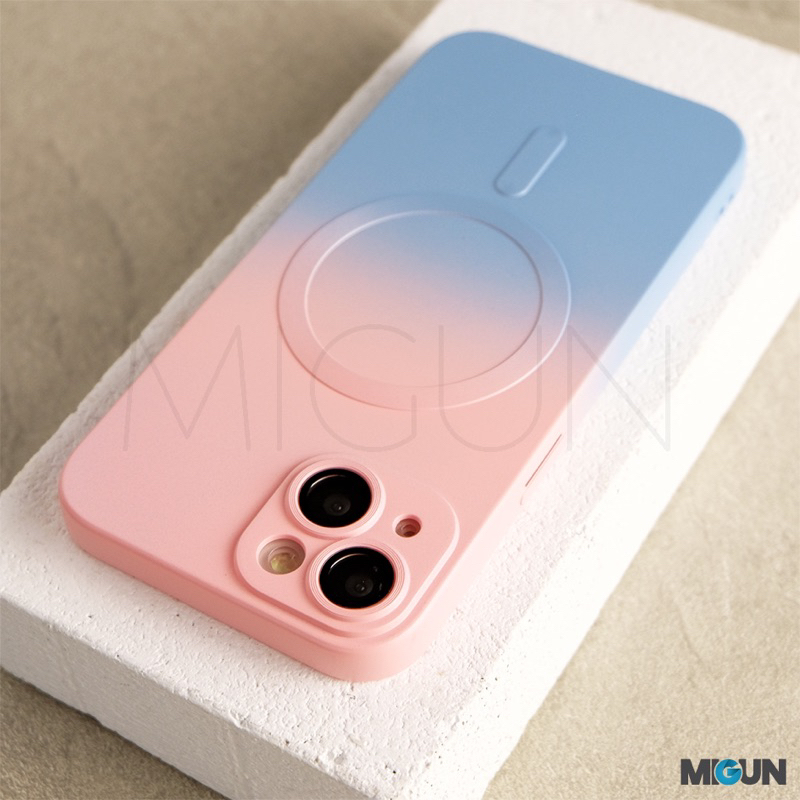 Jual (1) Gradient Magsafe Case - Softcase Fullcover For iPhone XR XSMAX ...