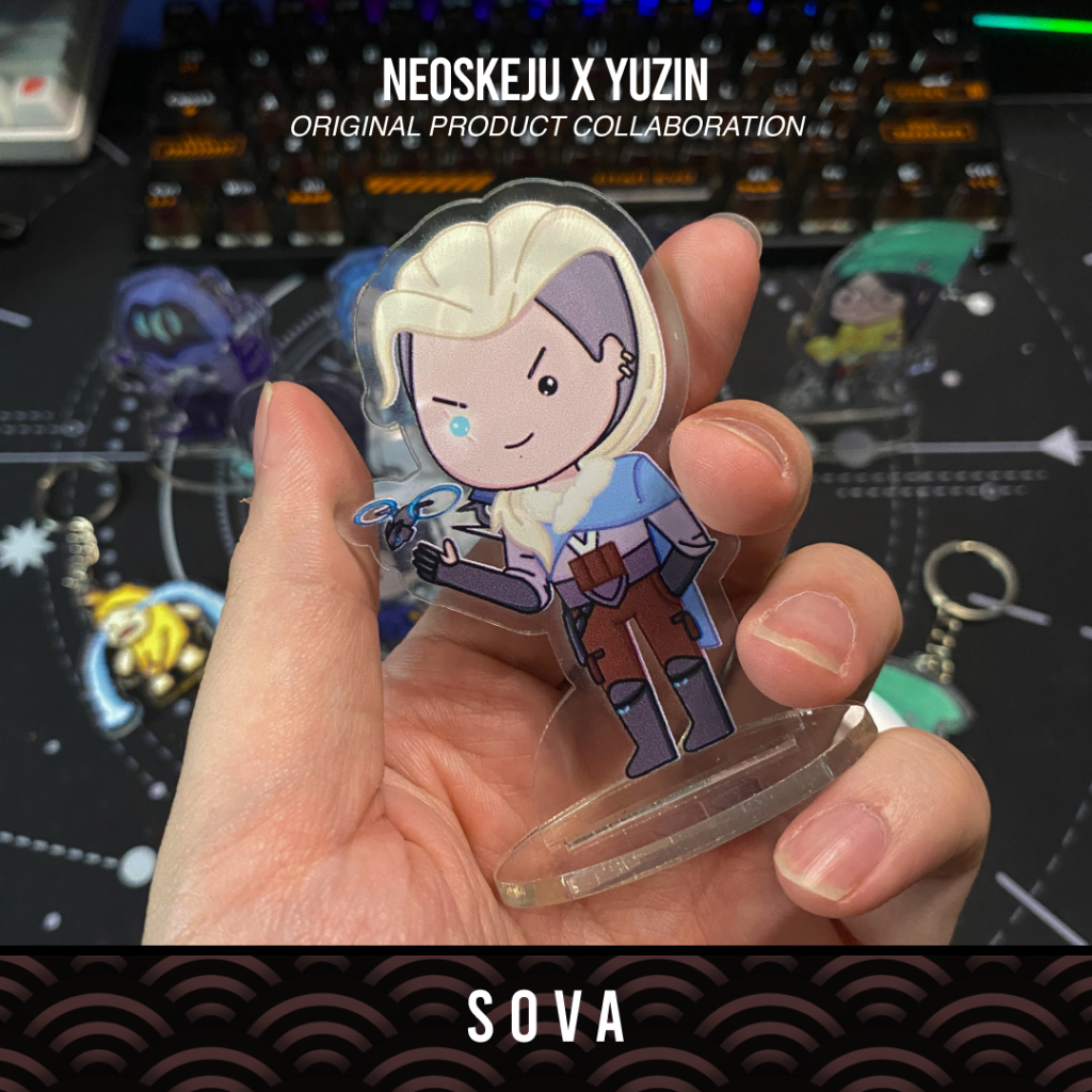 Jual STANDEE/MINIATURE AKRILIK VALORANT | Original by Kejucare x Yuzin ...