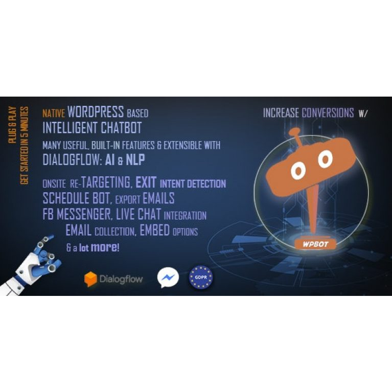 Jual AI ChatBot for WordPress with OpenAI v13.7.0 (+Addons) – ChatGPT | Shopee Indonesia