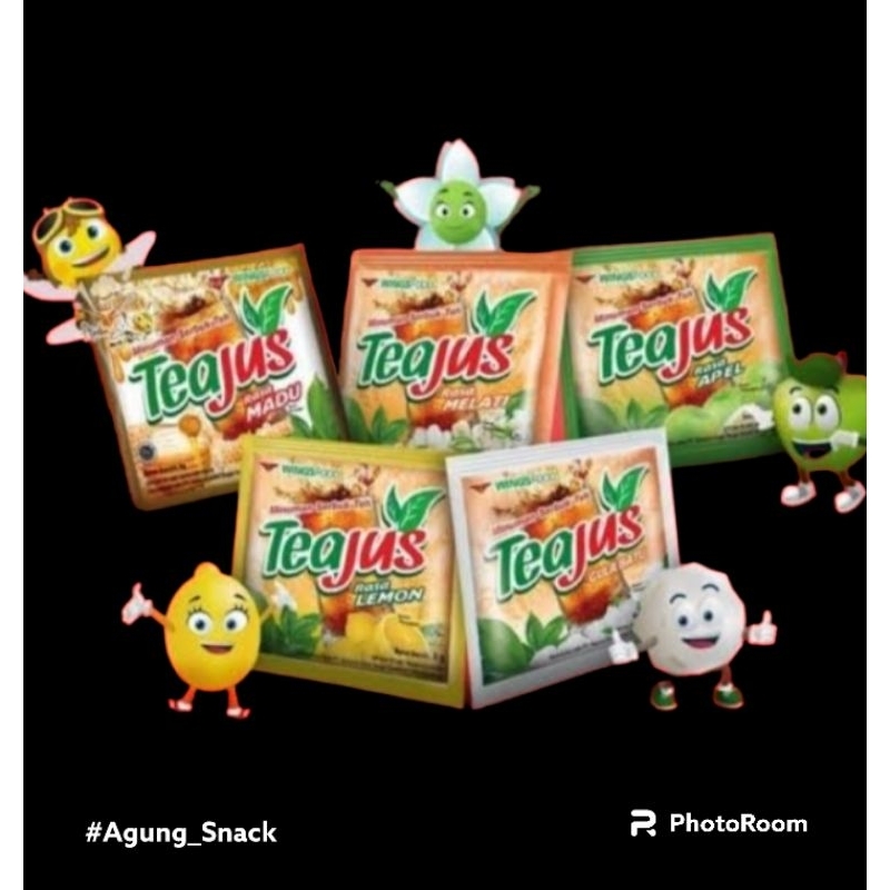 Jual Tea Jus Minuman Serbuk Instant | Varian Rasa | 1 Renceng Isi 10 ...