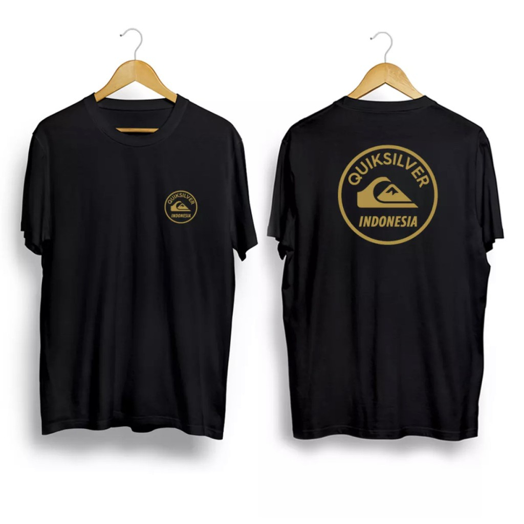 Jual Kaos Tshirt Baju Distro Keren Quick Silver logo Premium Pria ...