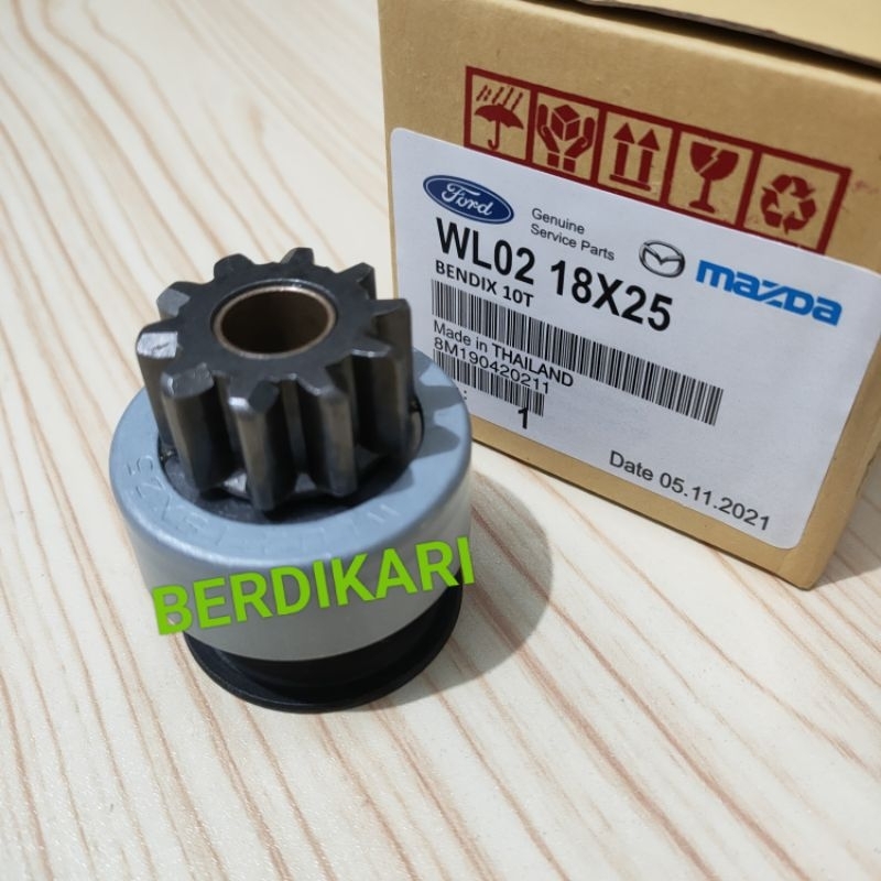 Jual BENDIX STARTER GIGI 10 BENDIK DINAMO FORD RANGER EVEREST TDi TDCi BT50 BT-50 WL02-18-X25 ...